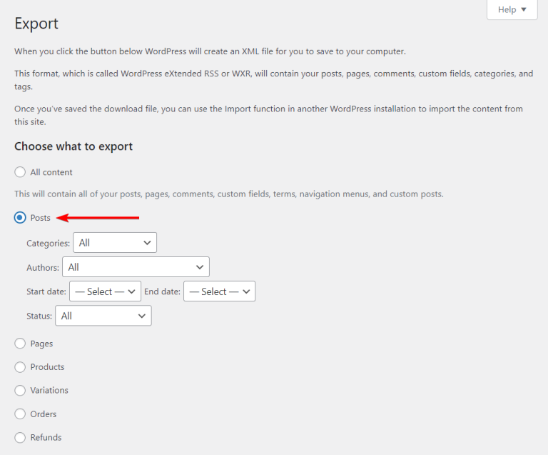 How to Import Export Posts in WordPress (Step-by-Step Guide) - WPSyncSheets
